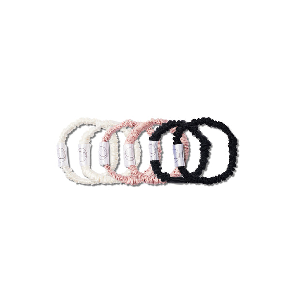 100 Pure Mulberry Silk Hair Scrunchies Coverluxesilk